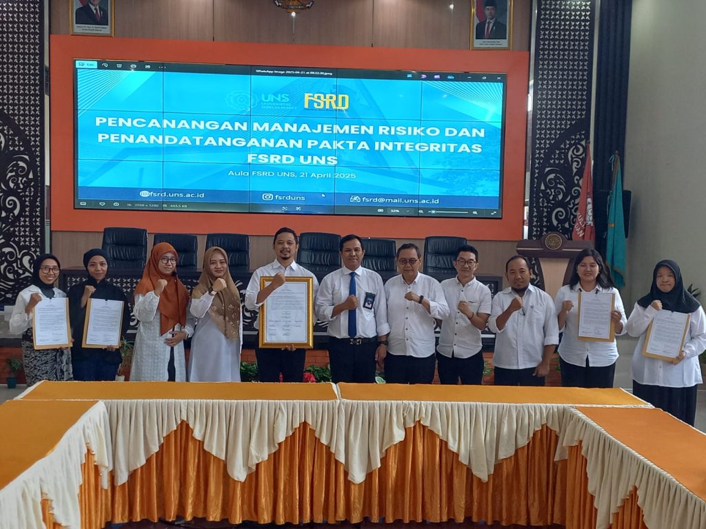 Pencanangan Penerapan Manajemen Risiko di Fakultas Seni Rupa dan Desain ...