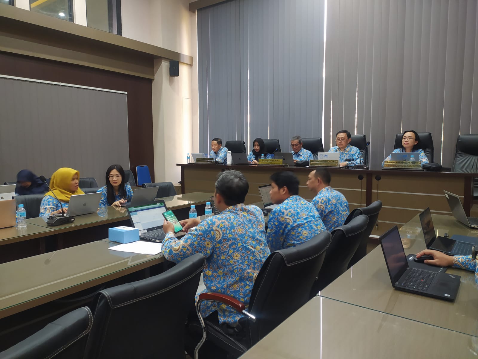 FKIP UNS Mengikuti Tahap Wawancara dari Tim Penilai Internal Zona ...