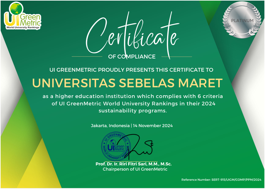 UI GREEN METRIC - Greencampus