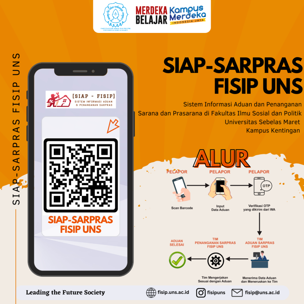 FISIP UNS Rilis Sistem Peningkatan Layanan Sarana dan Prasarana dan ...