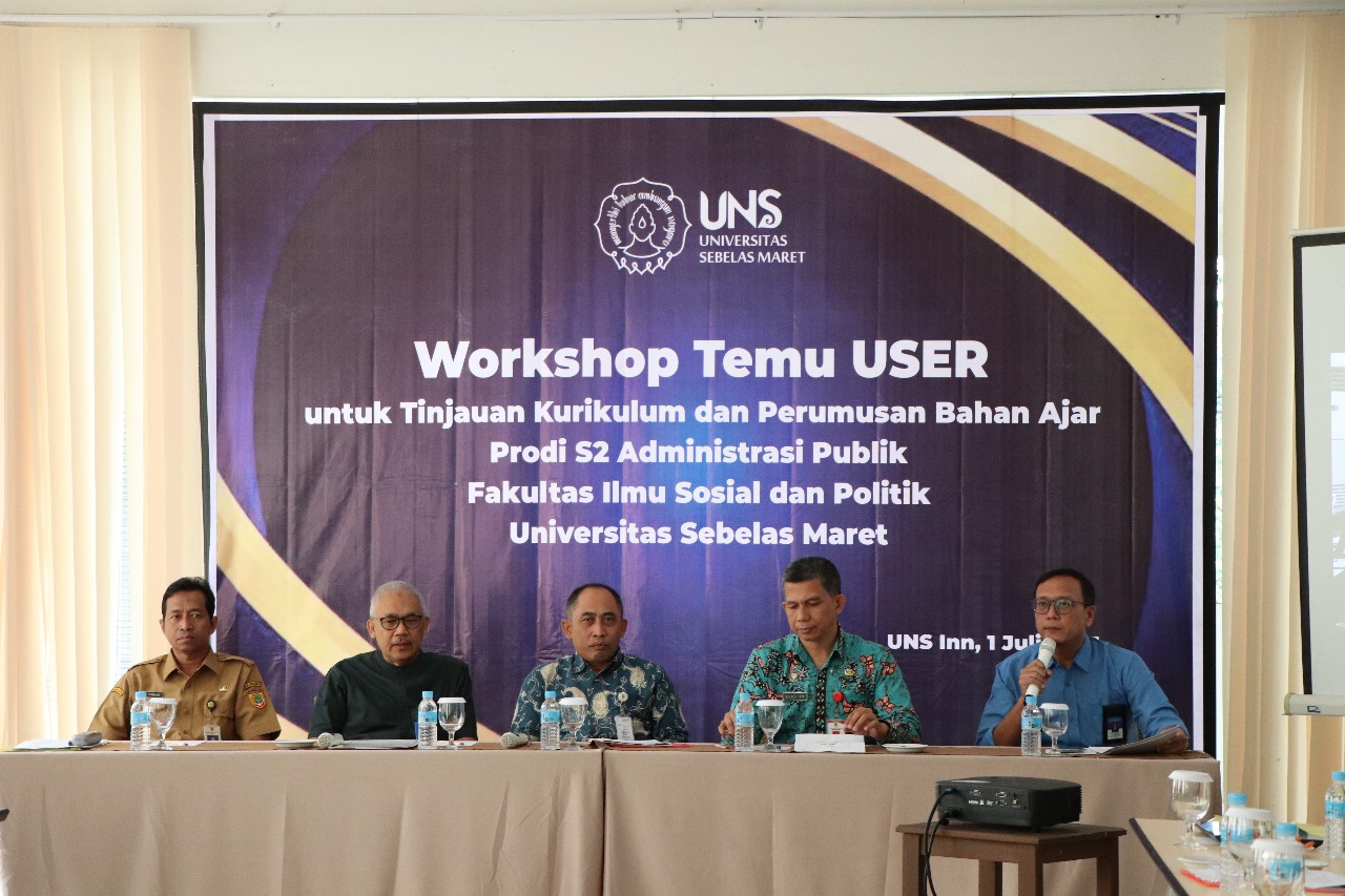 Prodi S2 MAP FISIP UNS Gelar Workshop Temu USER untuk Tinjau Kurikulum ...