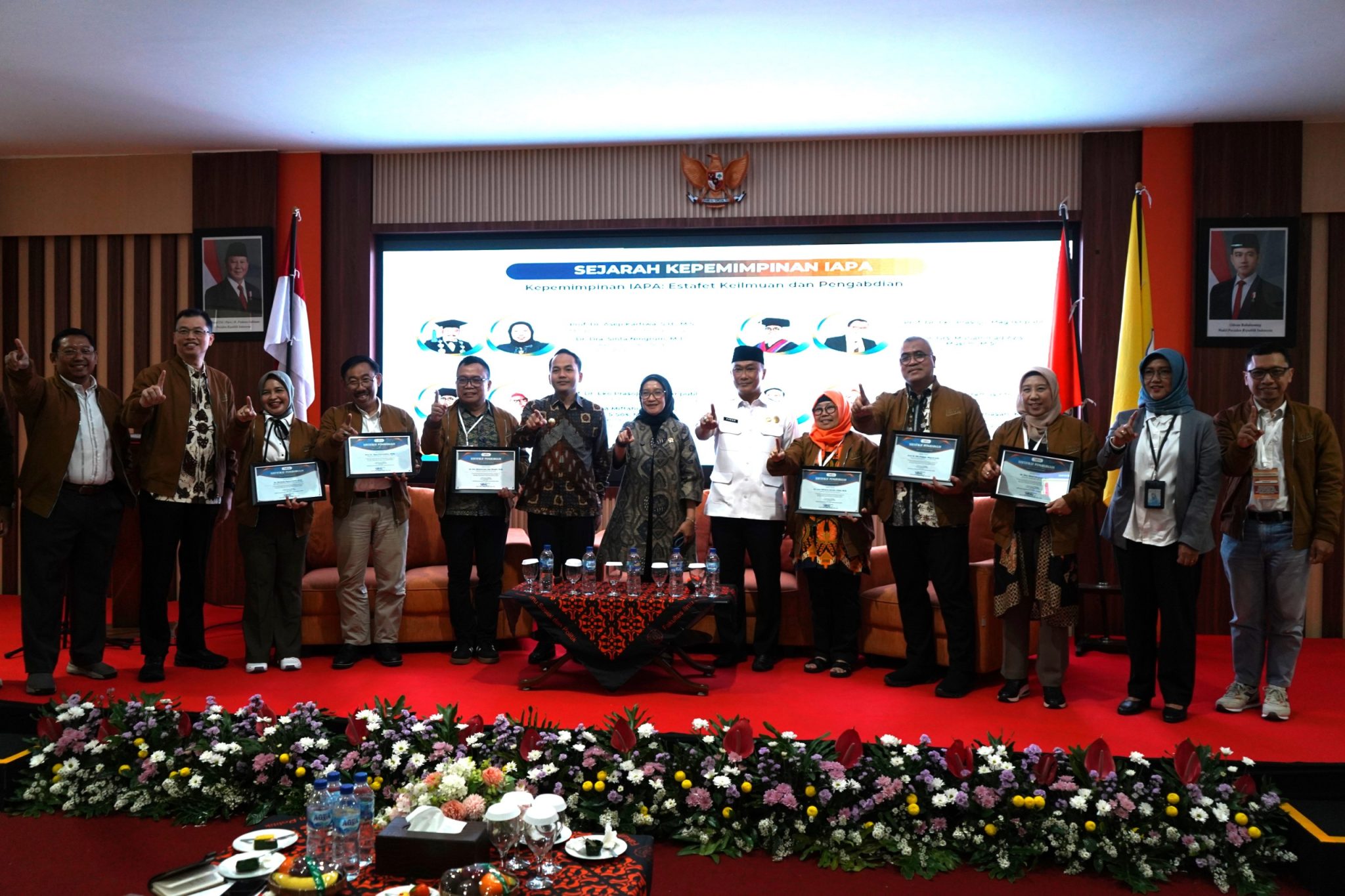 Pelantikan DPP IAPA 2025–2028 dan Rakernas di FISIP UNS Surakarta