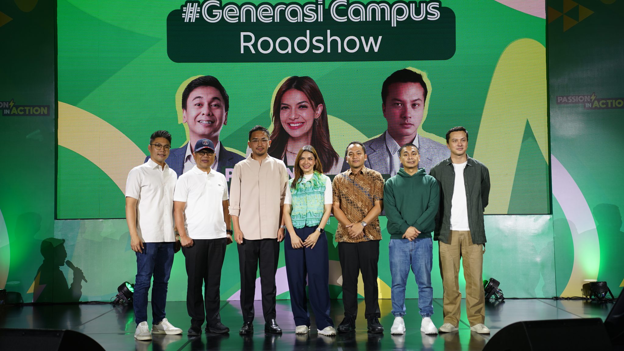 Presenting Najwa Shihab, Raditya Dika, and Nicholas Saputra, Generation Campus Roadshow 2025 ...
